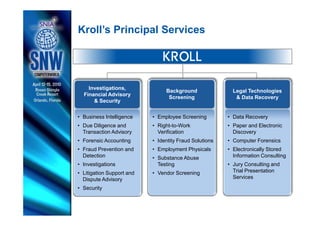 SNW Spring 10 Presentation General | PDF | Management Consulting ...