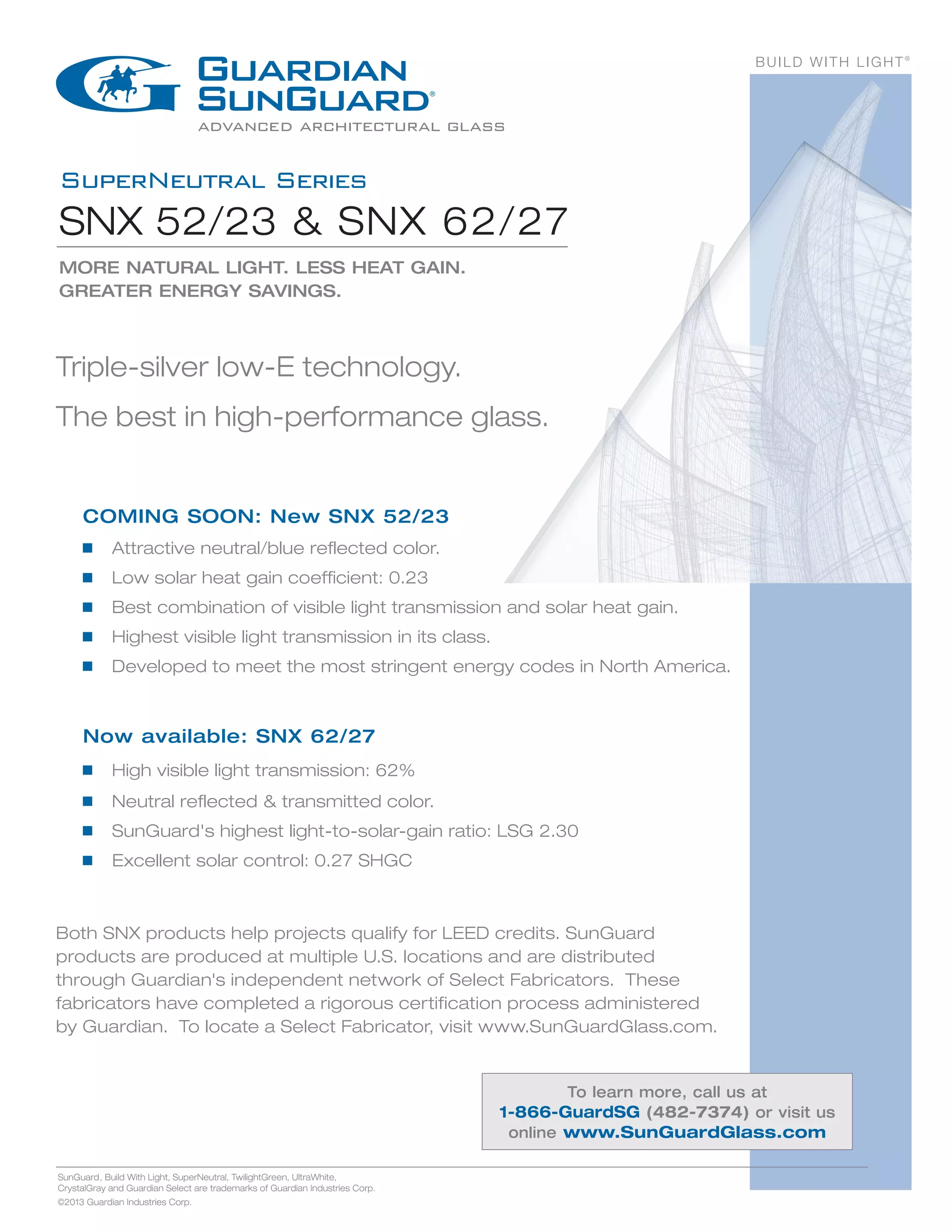 Guardian Triple Silver SNX 52/23 | PDF