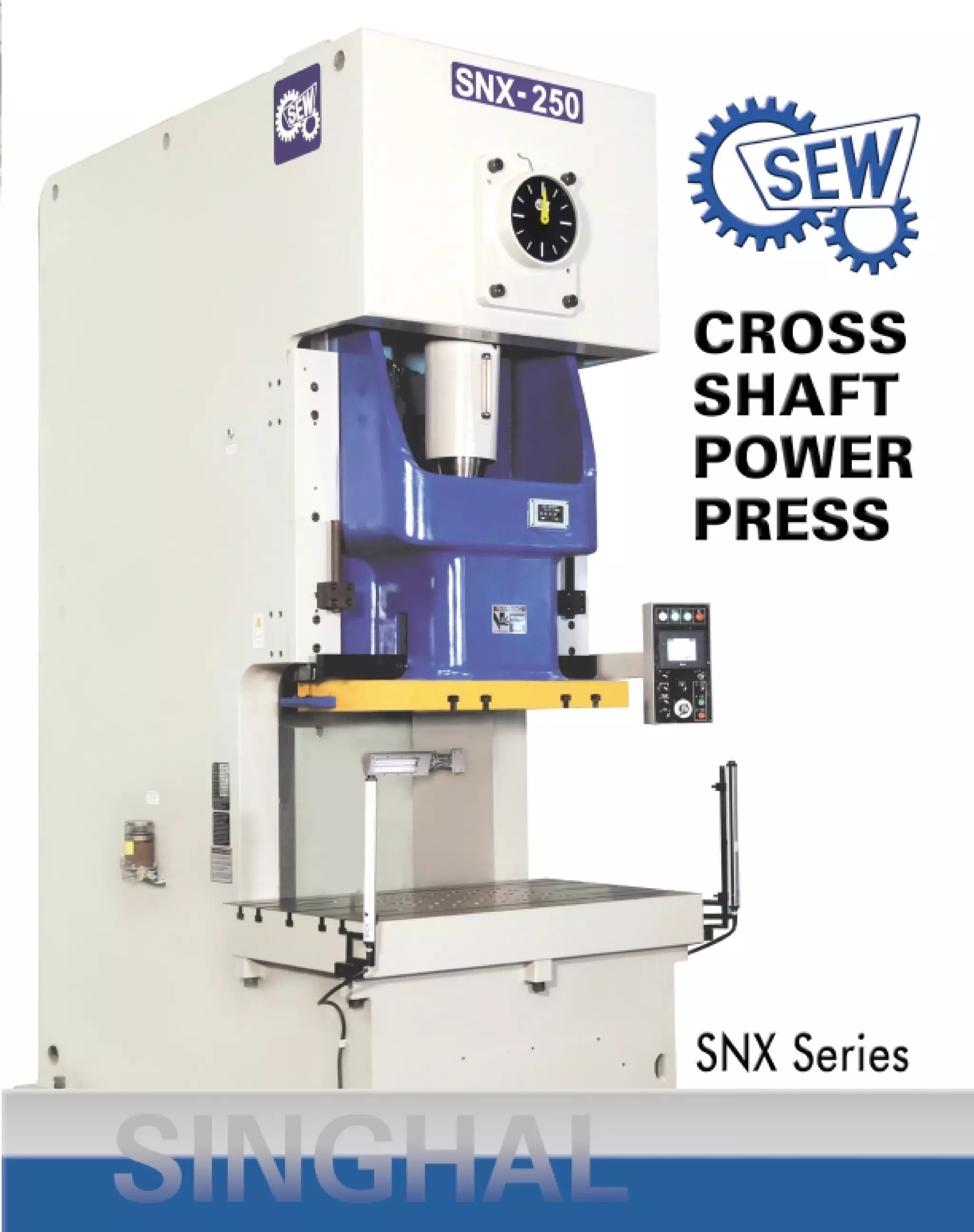 SEW Power Presses: SNX Serese Power Press Brochure | PDF