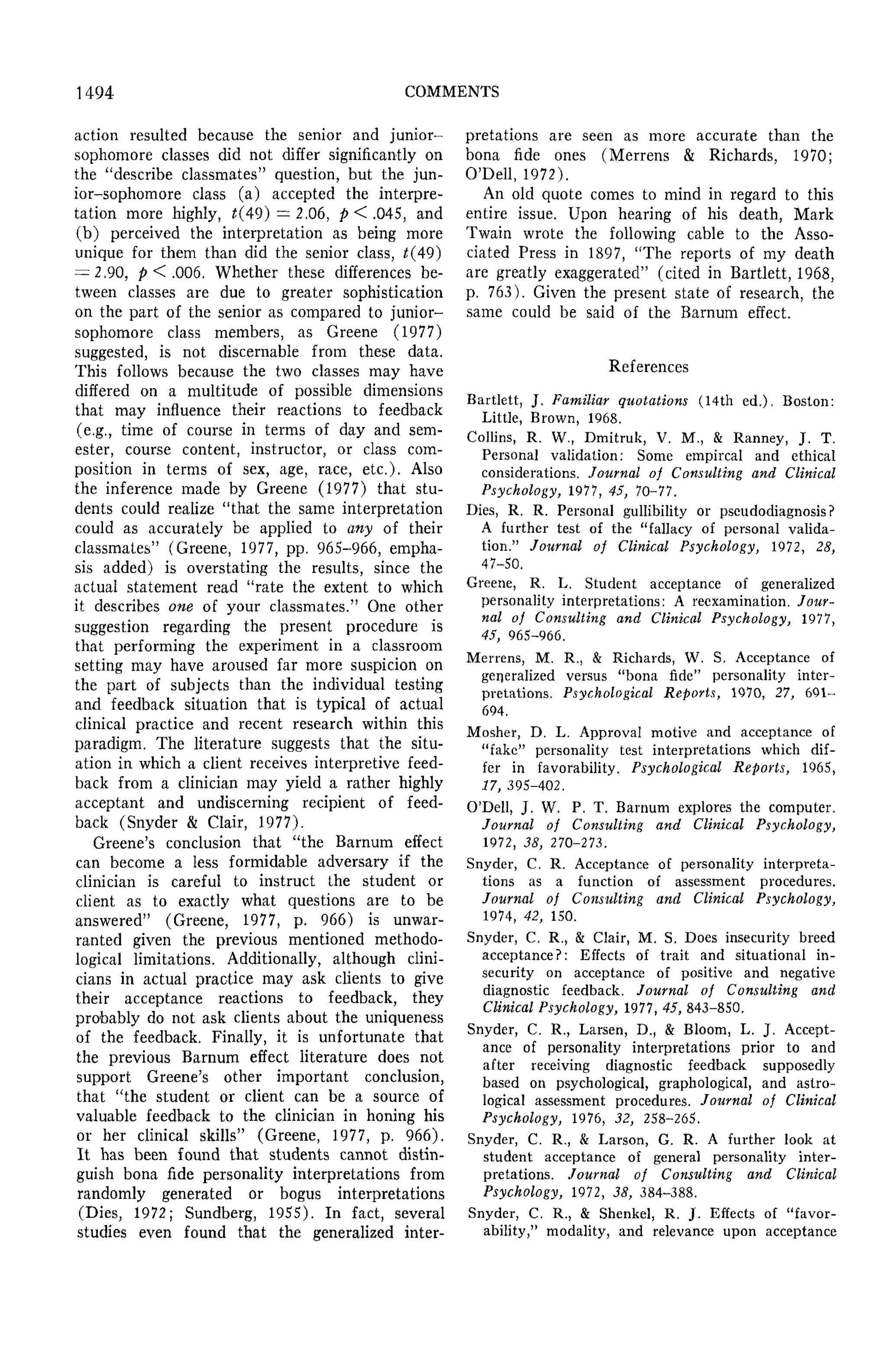 Snyder 1978 | PDF
