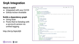 Next Generation Vulnerability Assessment Using Datadog and Snyk | PDF ...