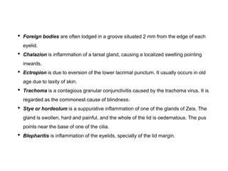 Eyelids & Lacrimal Apparatus | PPTX