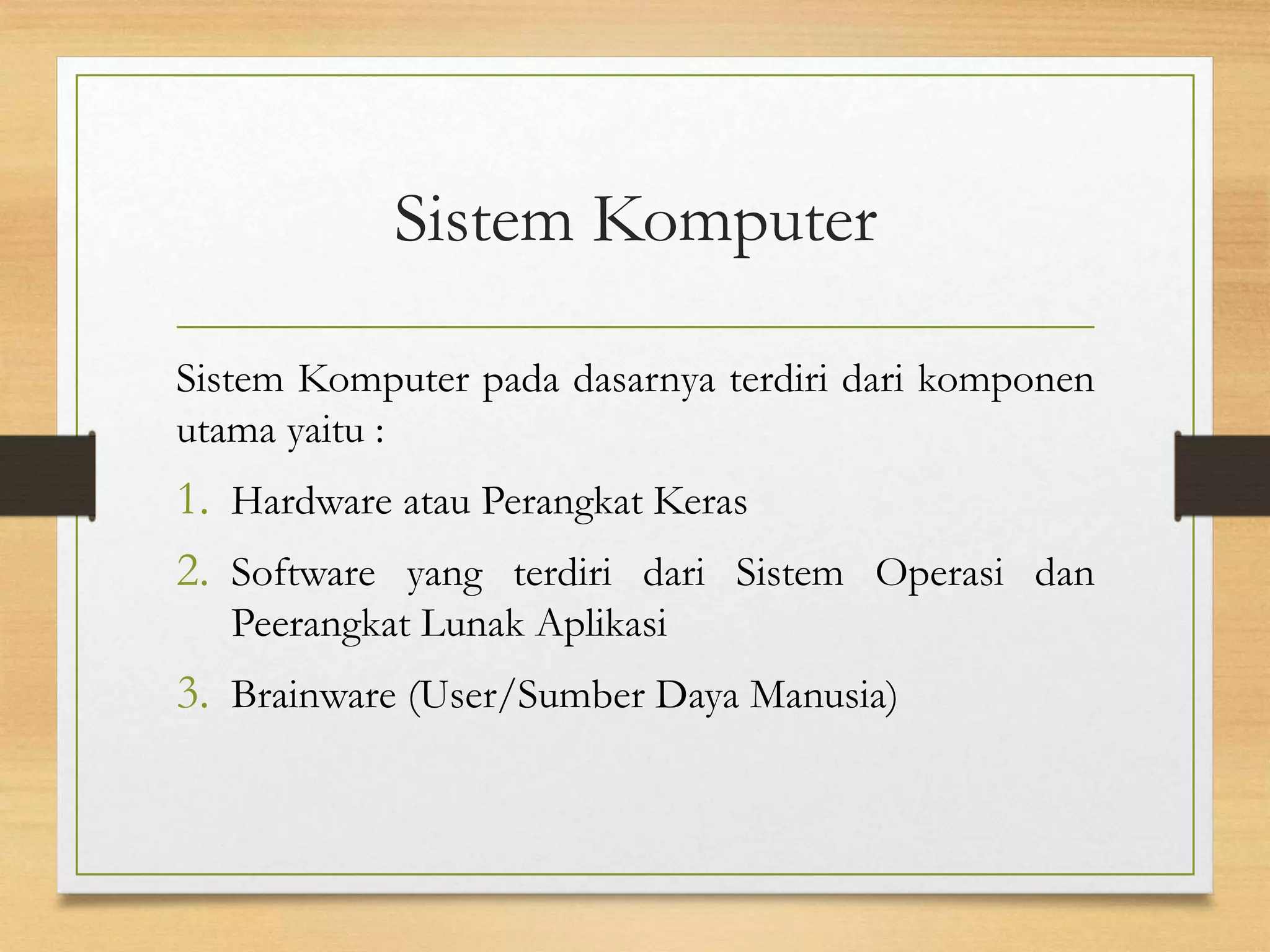 Konsep dan Sejarah Sistem Operasi | PPT