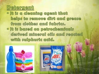 Soaps and Detergents | PPTX | Chemistry | Science