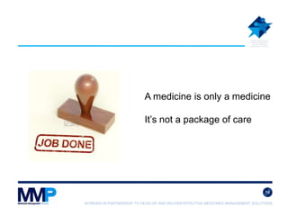 So what is medicines optimisation | PPTX