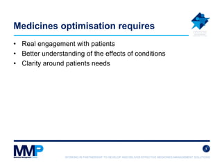 So what is medicines optimisation | PPTX