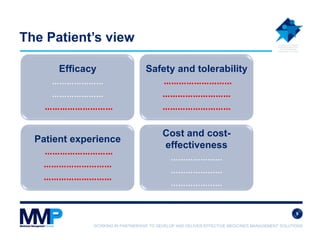 So what is medicines optimisation | PPTX