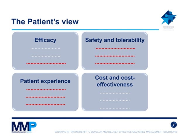 So what is medicines optimisation | PPTX