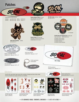 SO-CAL Speed Shop Eastern Canada | PDF | Auto Type | Automotive