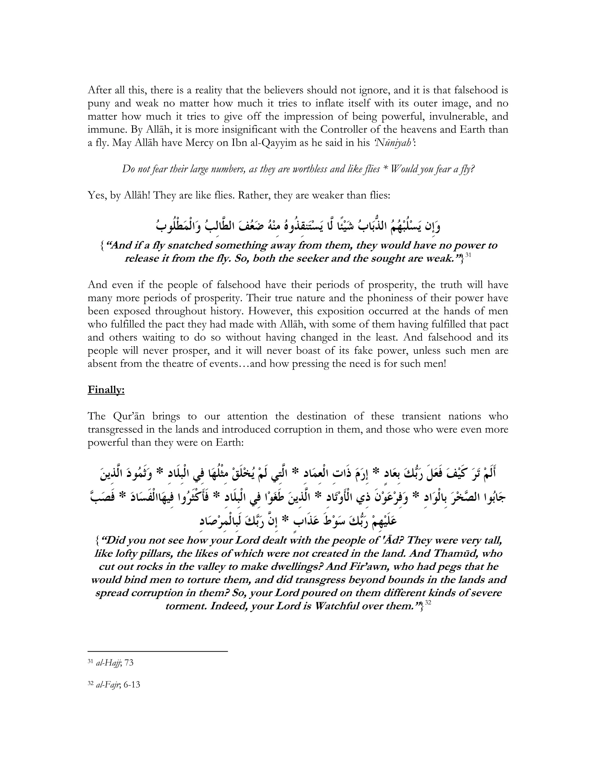 So, Do Not Fear Them! | PDF