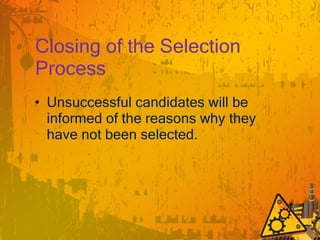 Staffing in Org internal selection | PPT