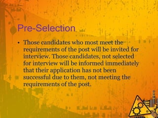 Staffing in Org internal selection | PPT