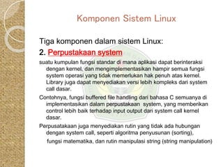 Presentasi OS Linux | PPTX