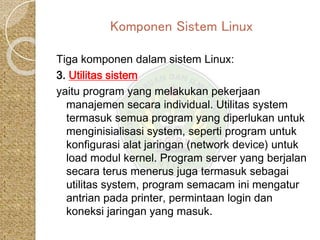 Presentasi OS Linux | PPTX