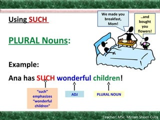 EMPHASIS- SO / SUCH | PPT