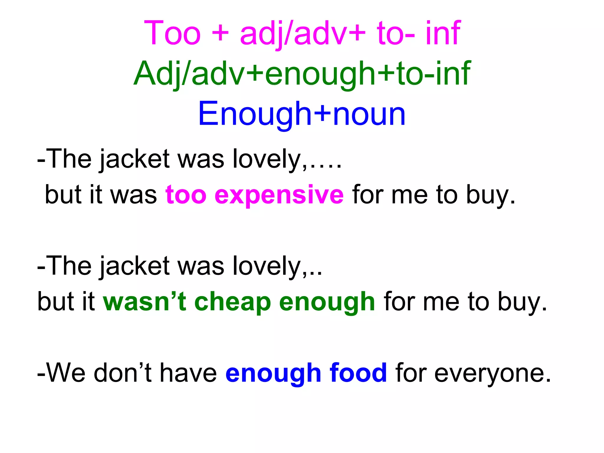 So such-too-enough | PPT