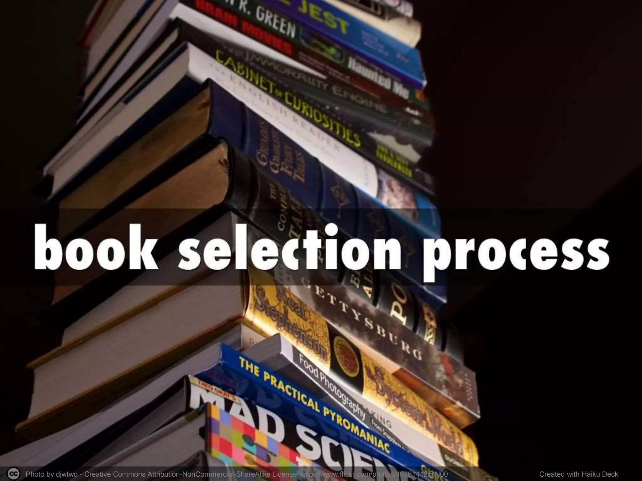 So You Want to Be a Book Reviewer | PPTX