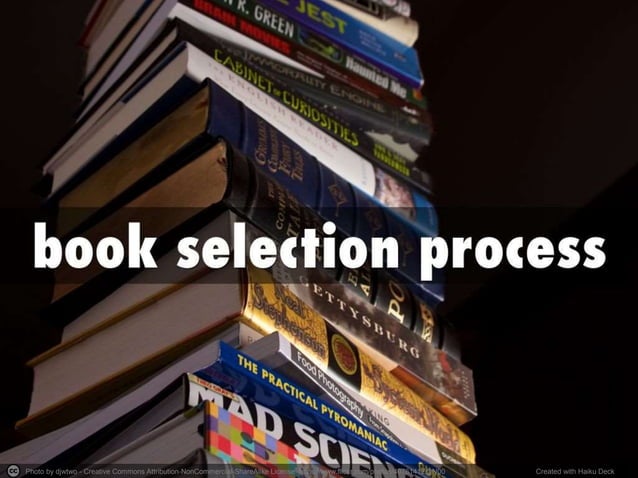 So You Want to Be a Book Reviewer | PPTX