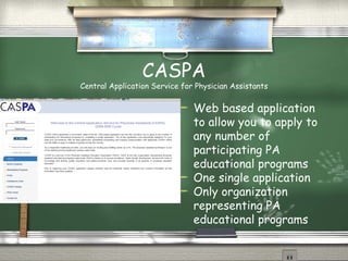 So You Want To Be A Pa | PPT