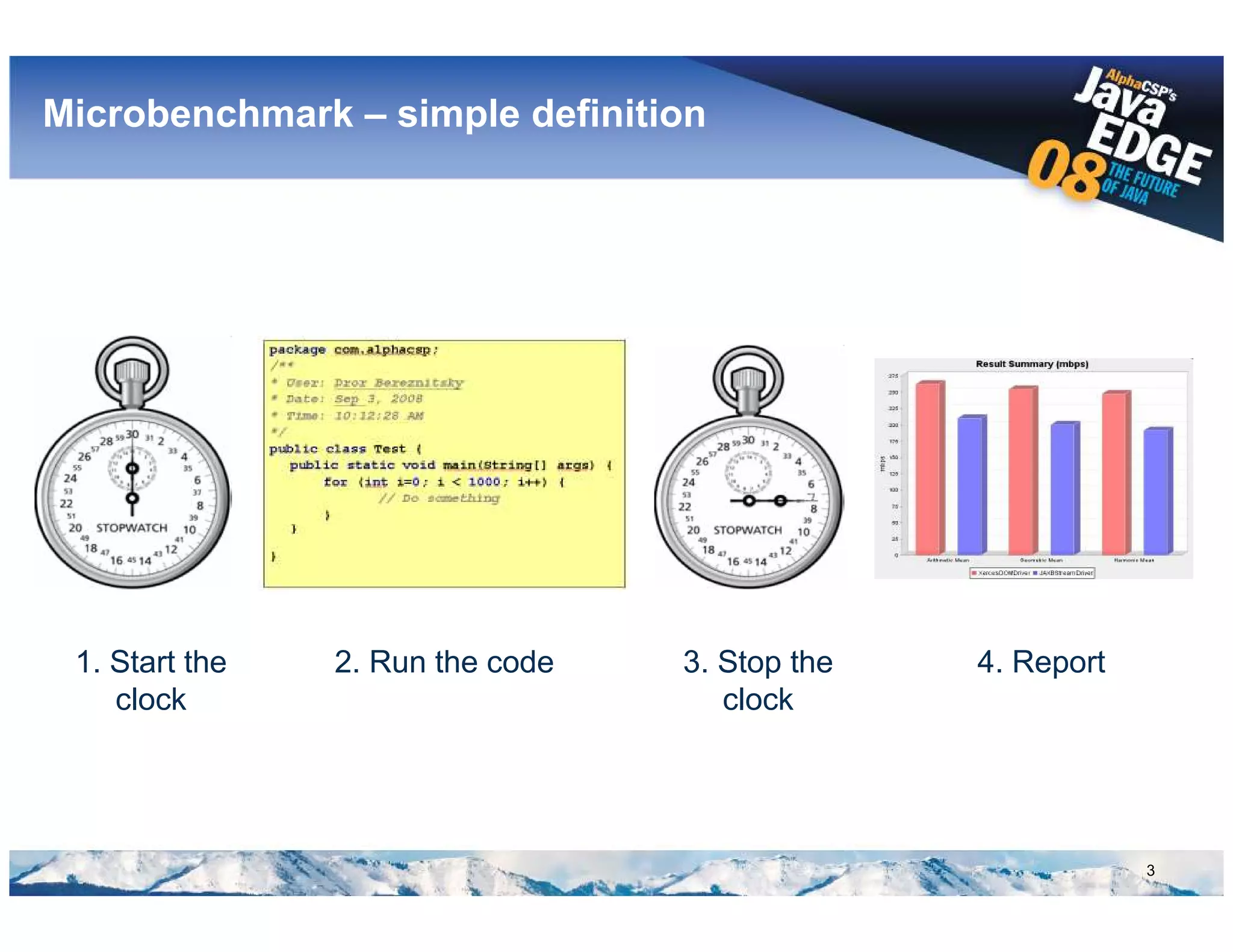 So You Want To Write Your Own Benchmark | PPT