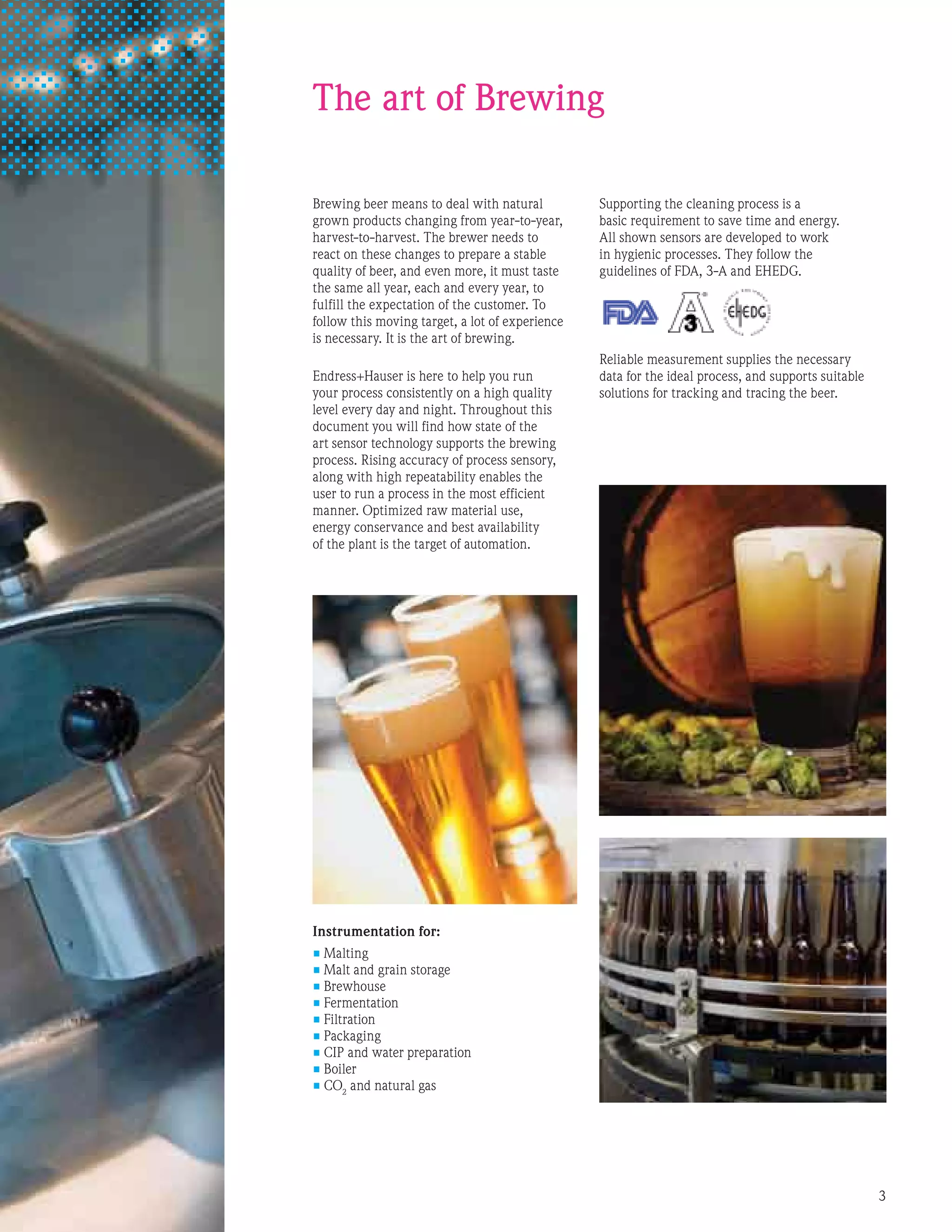 Instrumentation In The Brewing Industry | PDF