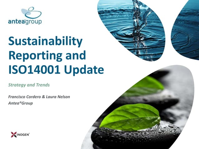 Sustainability Reporting and ISO14001 Update | PPT