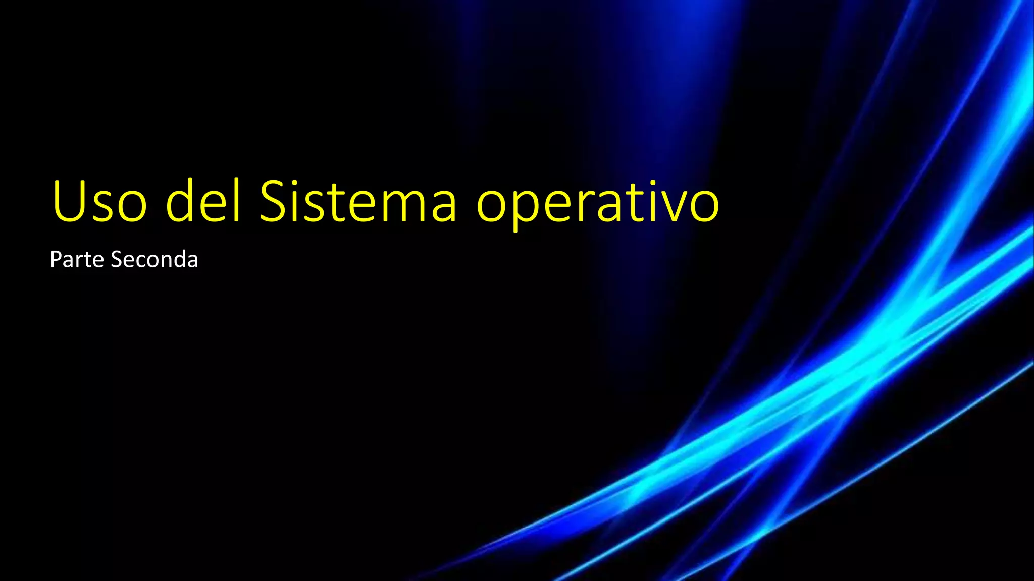 Sistemi Operativi 2 | PPT