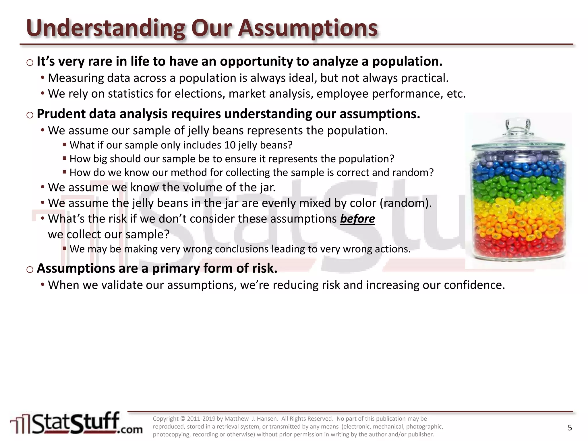 Risk Analysis with Matt Hansen at StatStuff | PPT