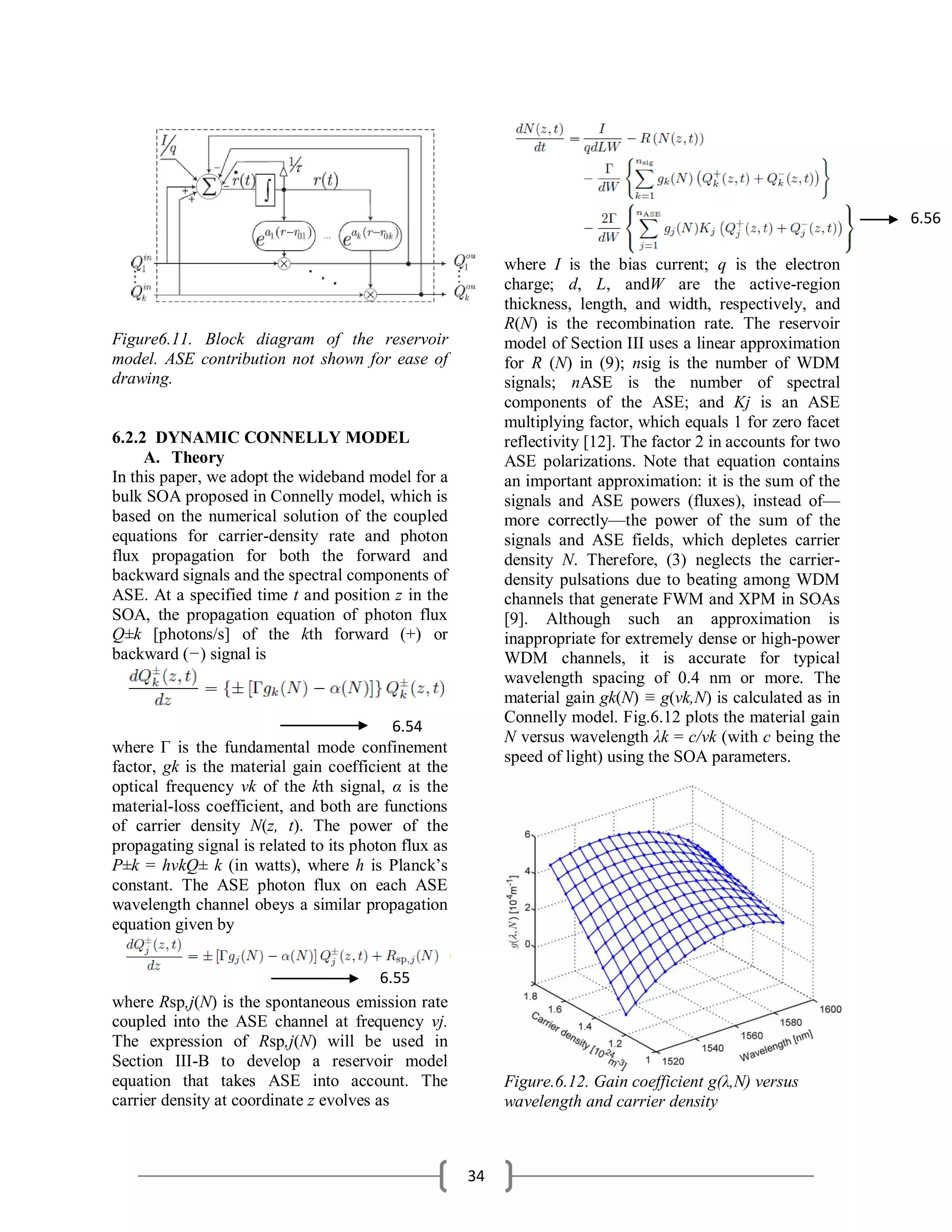 Performance of Semiconductor Optical Amplifier | PDF