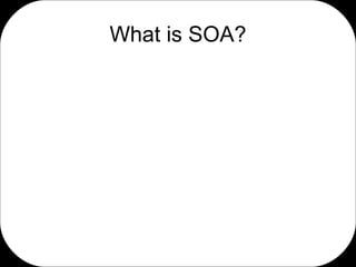 Basic introduction to SOA | PPT | Computing | Technology & Computing