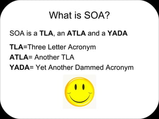 Basic introduction to SOA | PPT | Computing | Technology & Computing