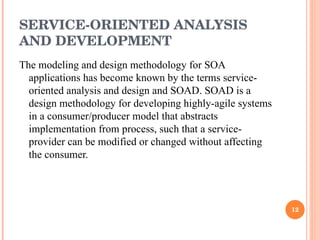 Service Oriented Architecture | PPT | Information Services Industry ...