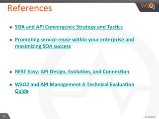 SOA and API Convergence | PPT