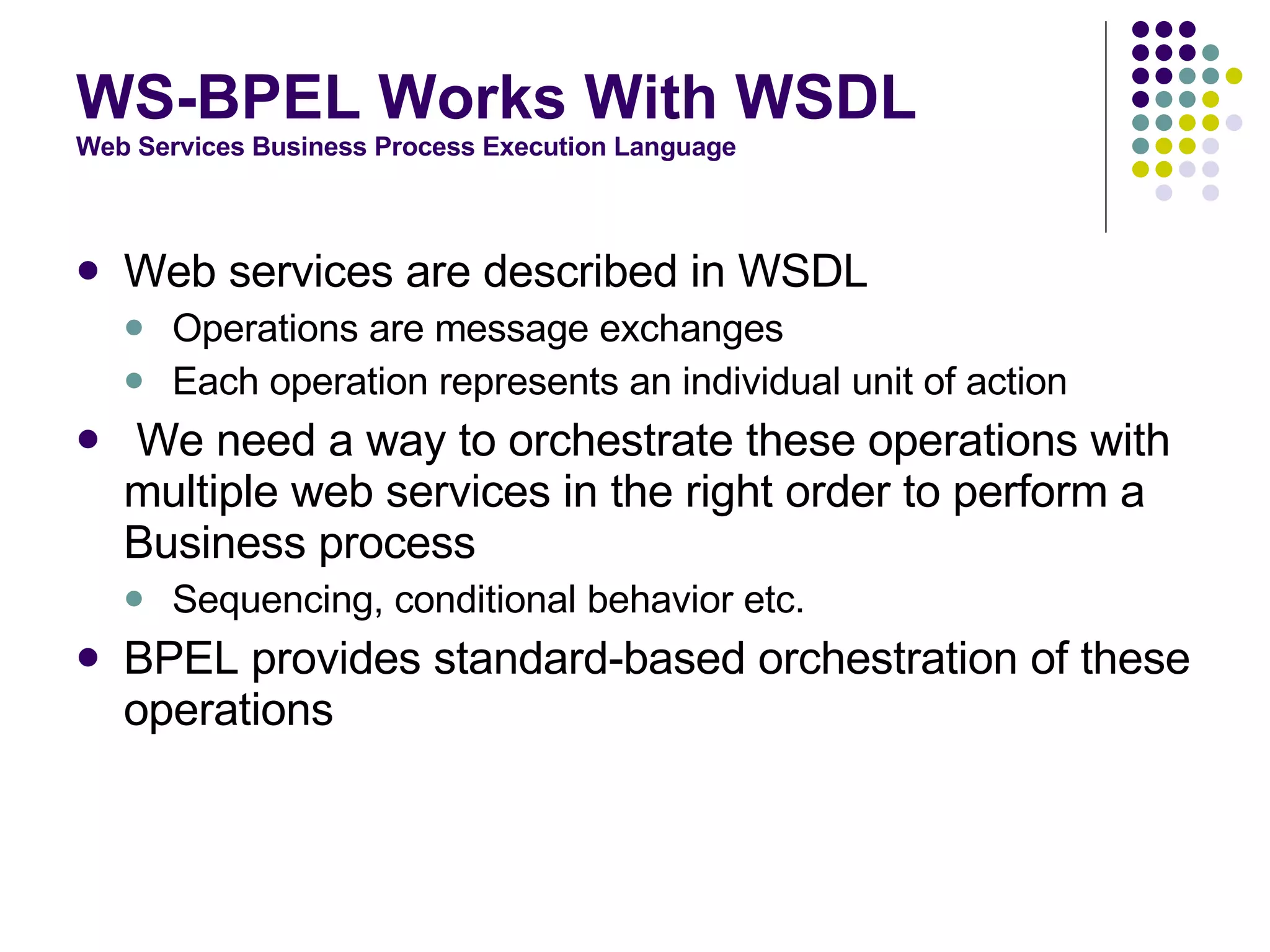 Soa & Bpel With Web Sphere | PPT