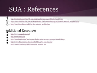 SOA | PPT