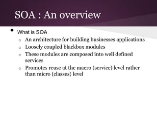 SOA | PPT