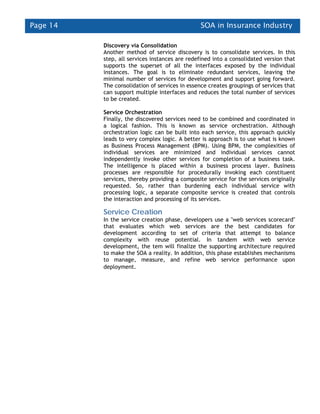 SOA In Insurance Industry 0.2 | PDF