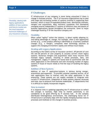 SOA In Insurance Industry 0.2 | PDF