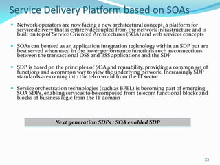Soa role in telco industry | PPT