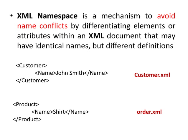 Soa unit-1-xml namespaces 09.07.2019