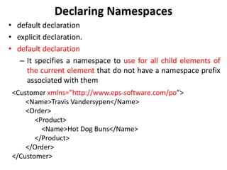 Soa unit-1-xml namespaces 09.07.2019