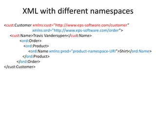 Soa unit-1-xml namespaces 09.07.2019