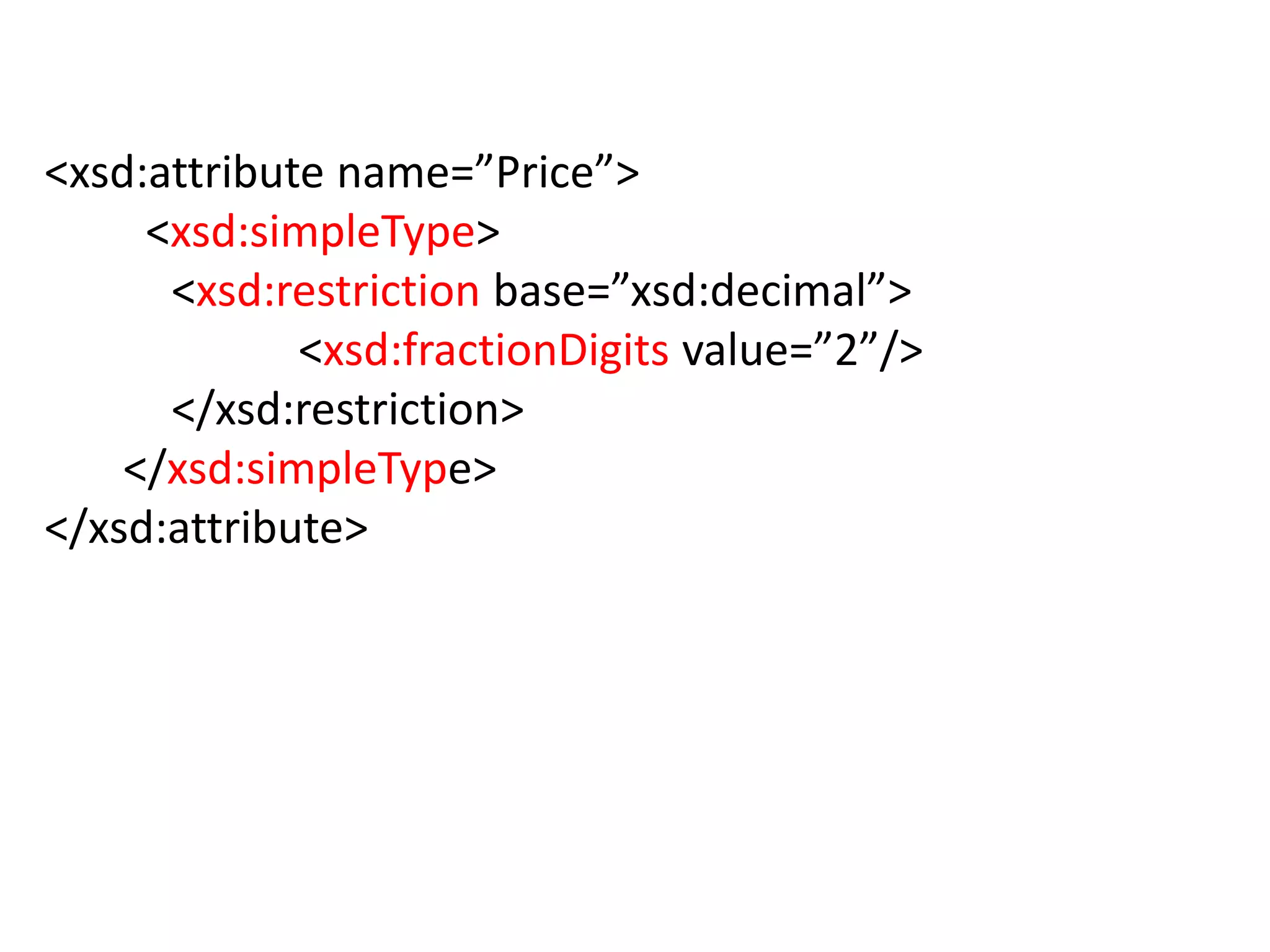 Service Oriented Architecture-Unit-1-XML Schema | PPT