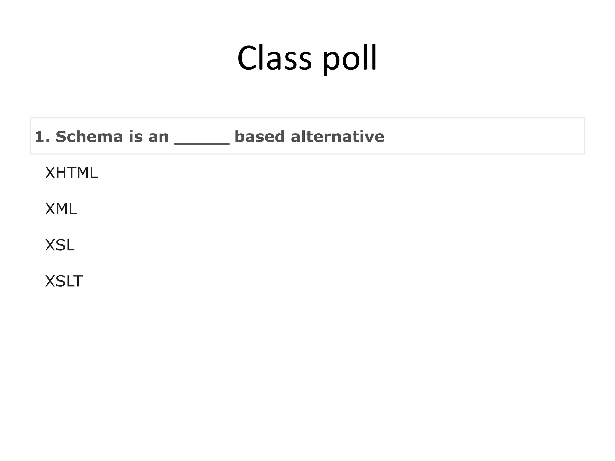Service Oriented Architecture-Unit-1-XML Schema | PPT