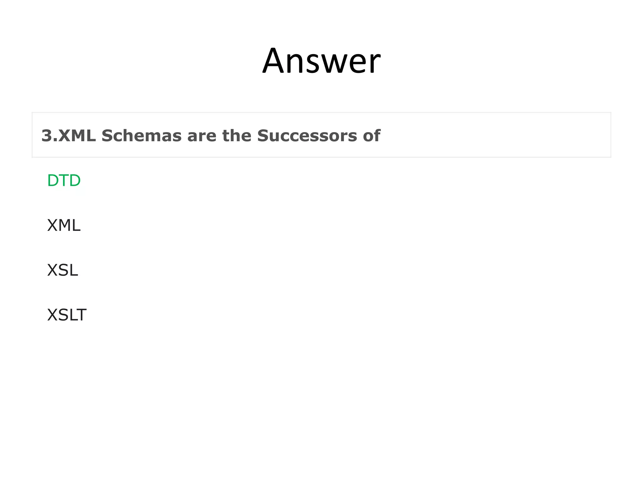 Service Oriented Architecture Unit 1 Xml Schema Ppt