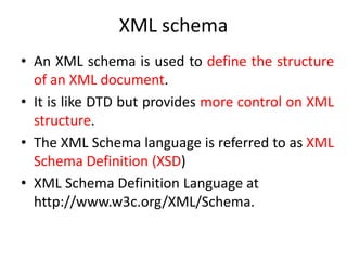 Service Oriented Architecture-Unit-1-XML Schema | PPT