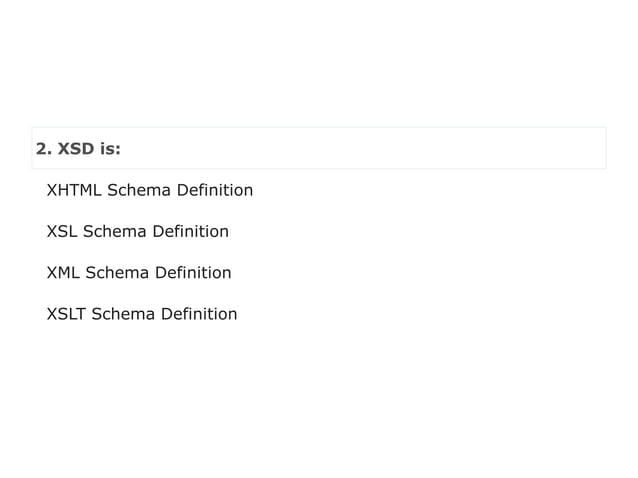 Service Oriented Architecture-Unit-1-XML Schema | PPT