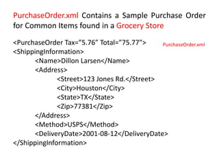 Service Oriented Architecture-Unit-1-XML Schema | PPT