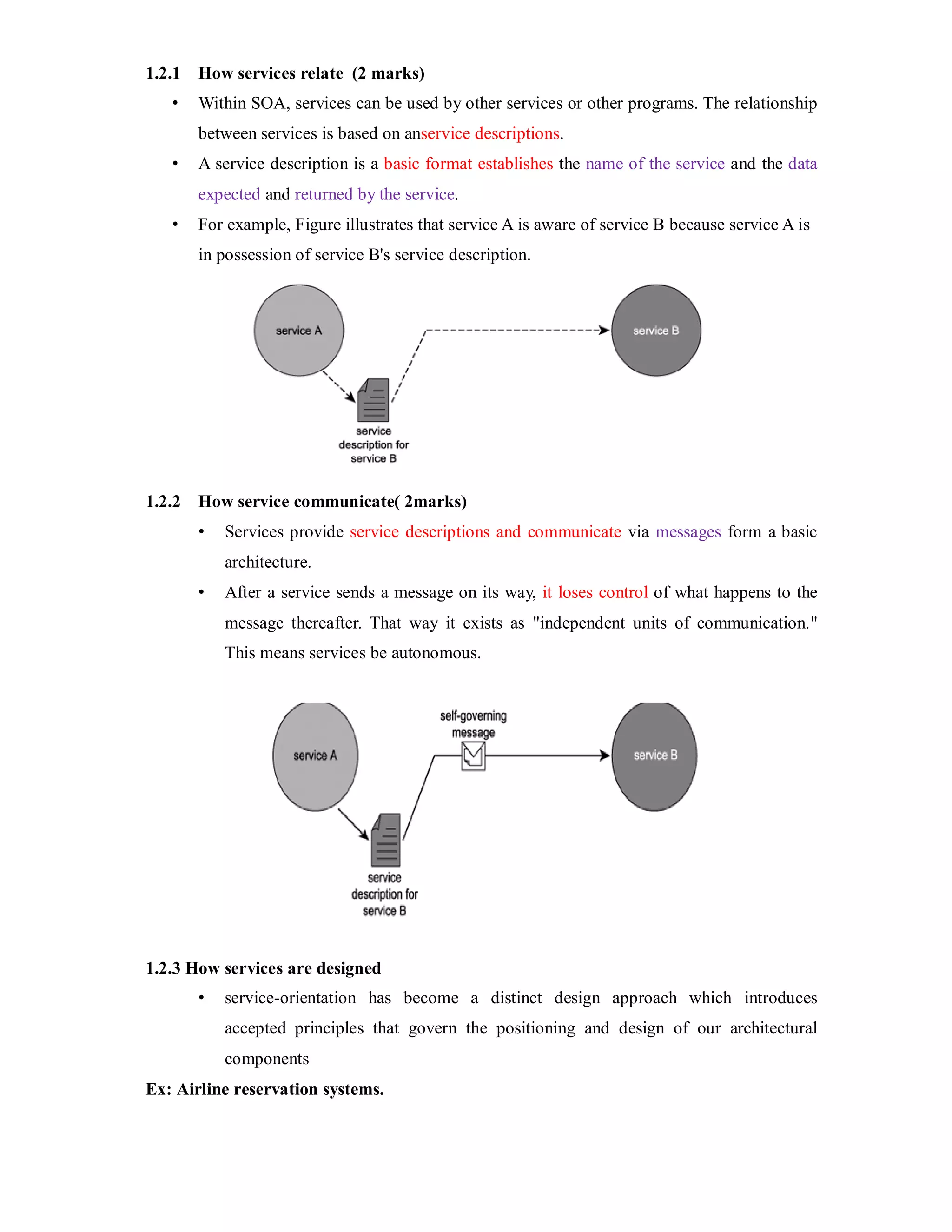 Soa Unit 3 Notes Introduction To Service Oriented Architecture Pdf