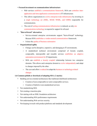 SOA unit-3-notes-Introduction to Service Oriented Architecture | PDF